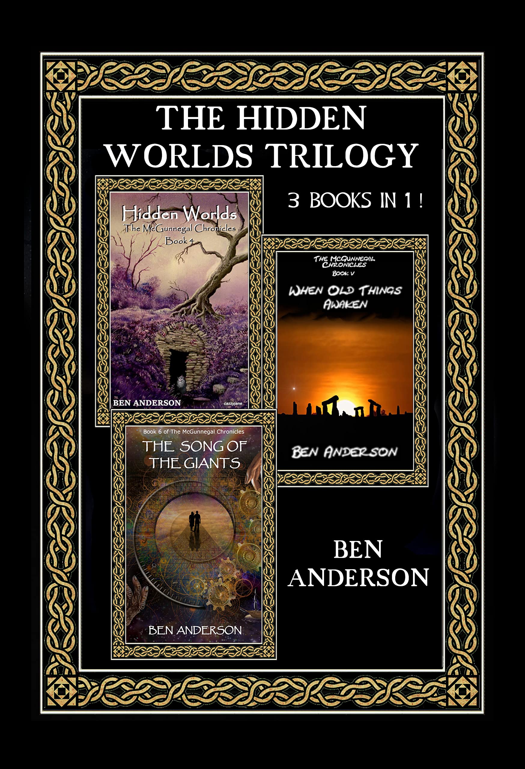 The Hidden Worlds Trilogy by Ben Anderson | Goodreads