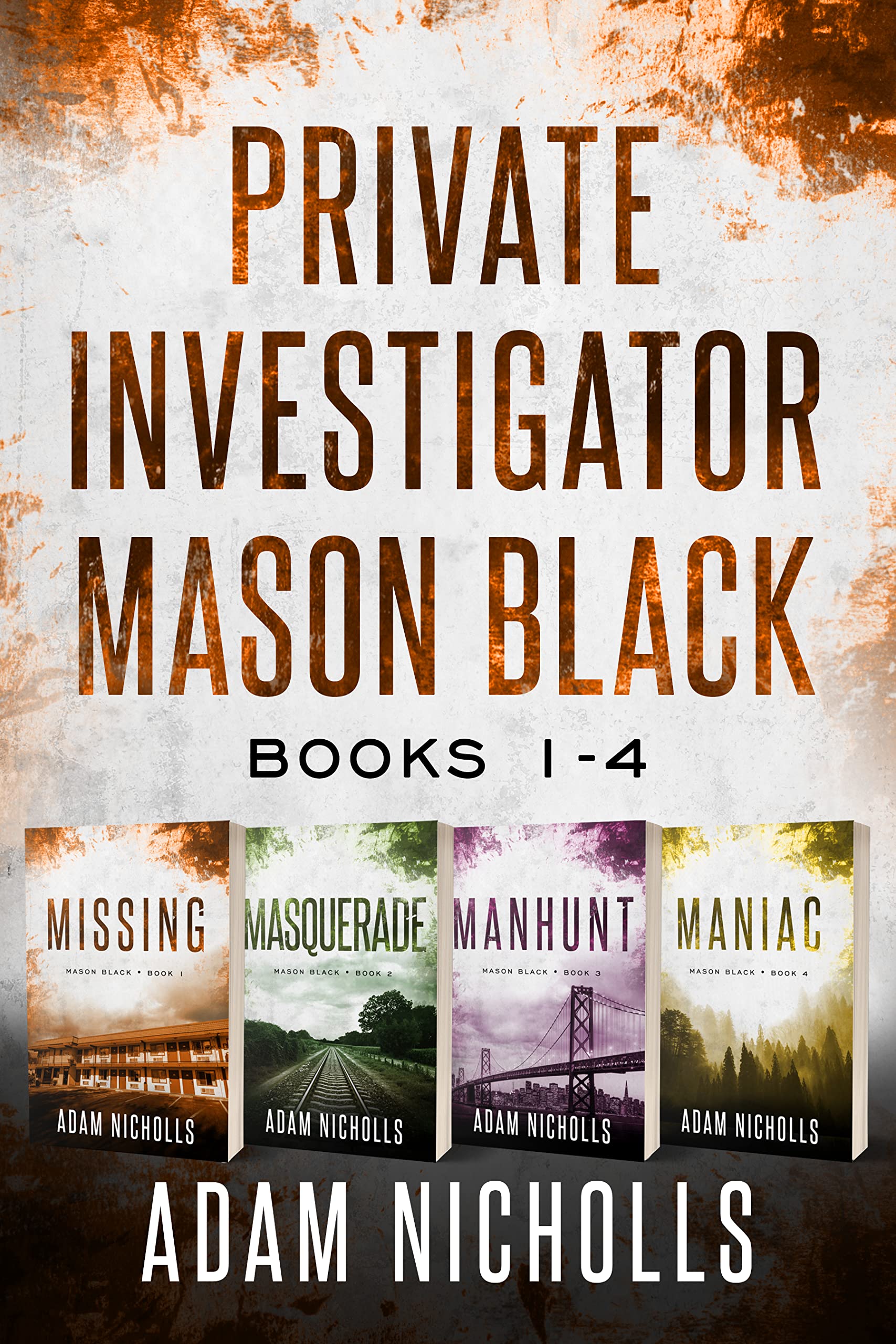 Private Investigator Mason Black (Books 1-4): A Serial Killer Crime ...