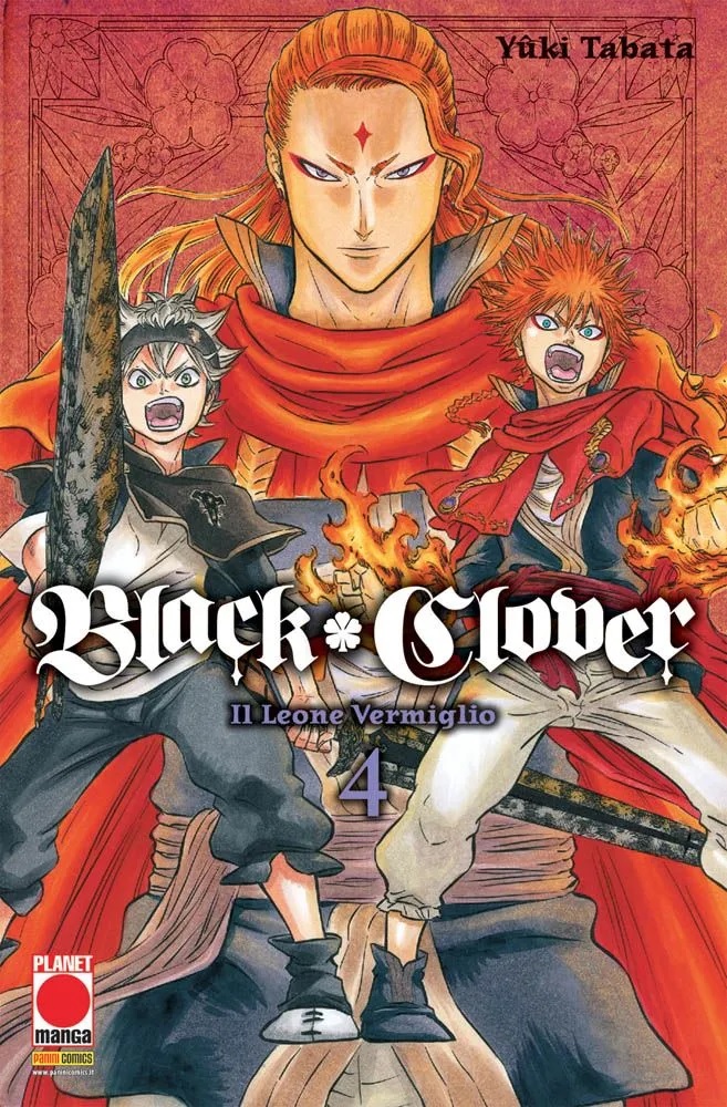 Black Clover, Vol. 4: Il leone vermiglio by Yūki Tabata | Goodreads