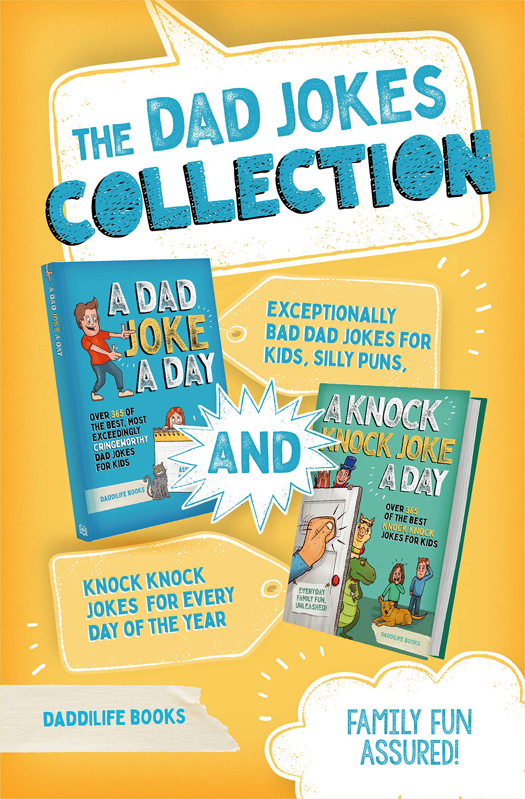 The Dad Jokes Collection: Exceptionally Bad Dad Jokes For Kids, Silly ...
