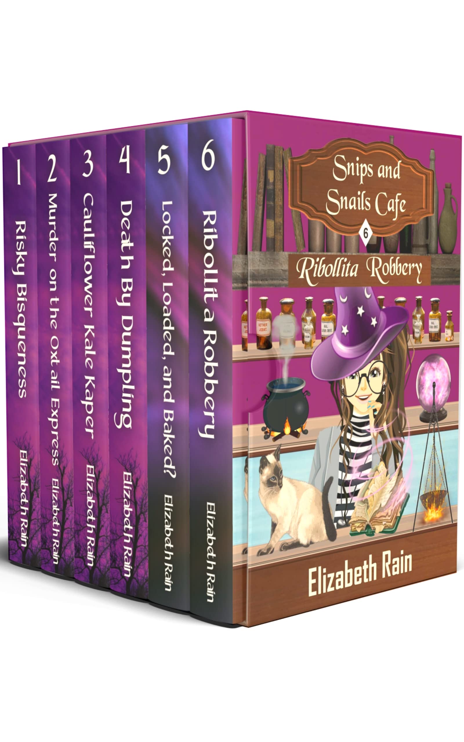 Snips And Snails Mystery Cafe Book 1 6 Boxset A Cozy Paranormal Women