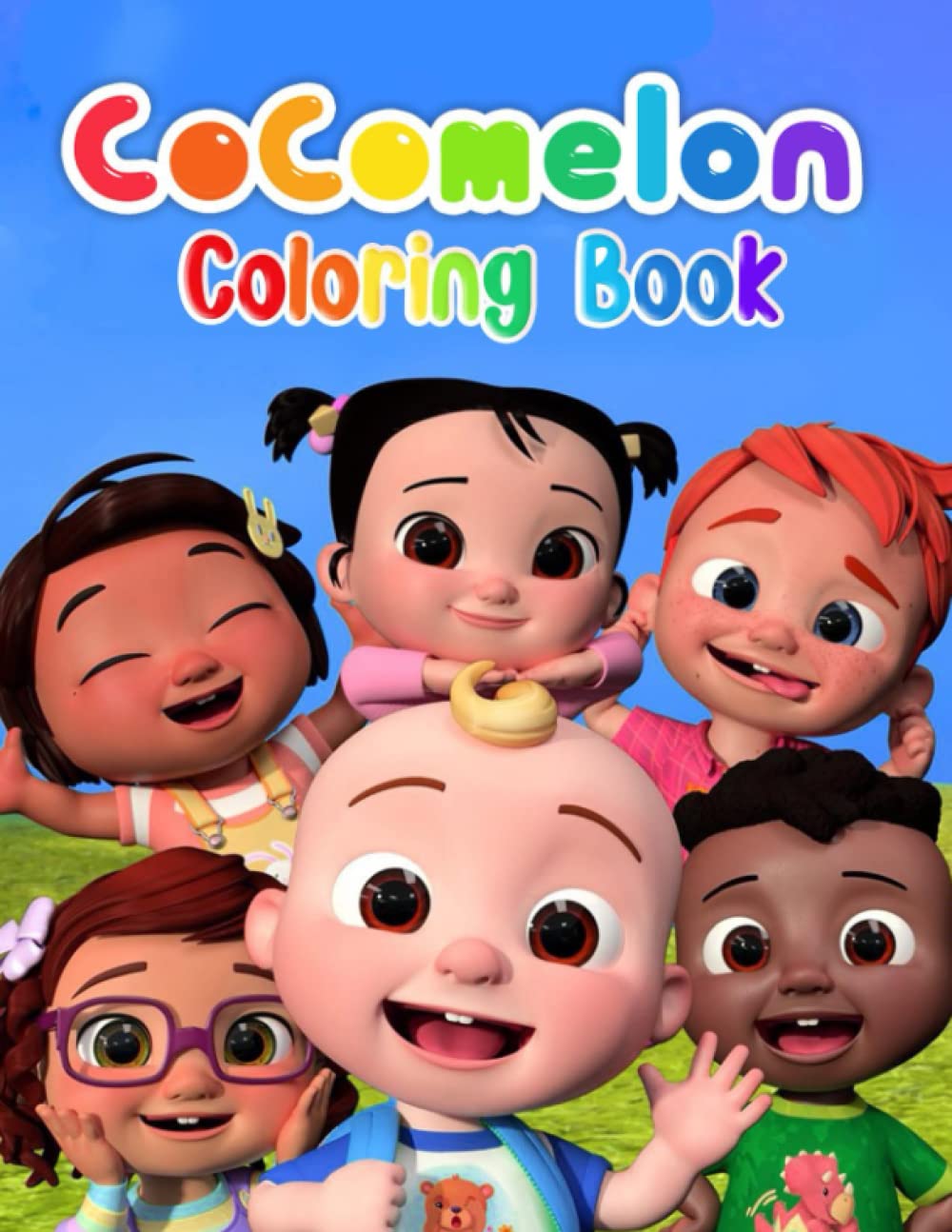 Cócómelon Coloring Book: JUMBO Coloring Book For Kids Of All Ages ...