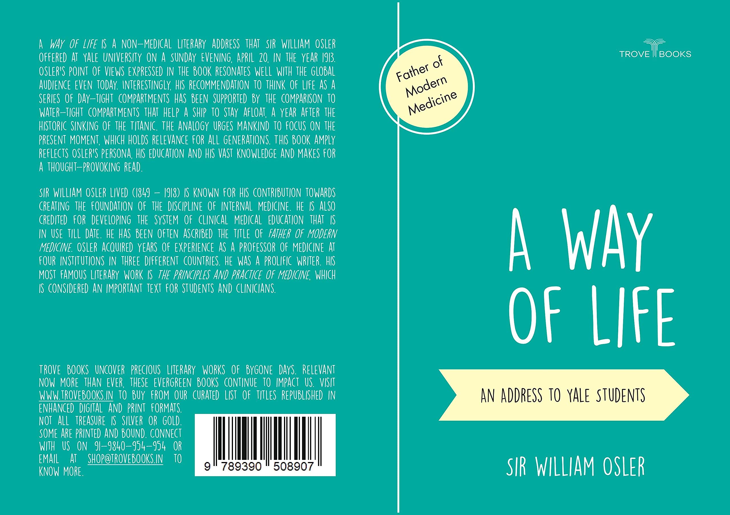 A Way of Life by William Osler | Goodreads