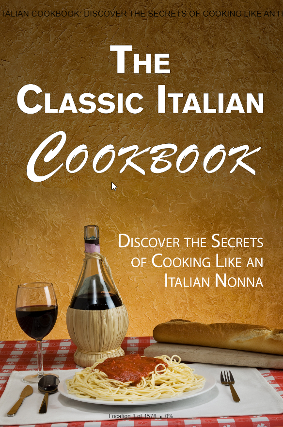 The Classic Italian Cookbook by Juliette Boucher | Goodreads