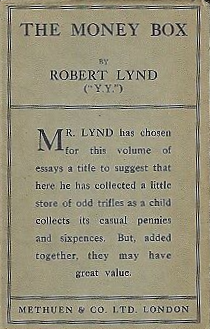The Money-Box by Robert Lynd | Goodreads