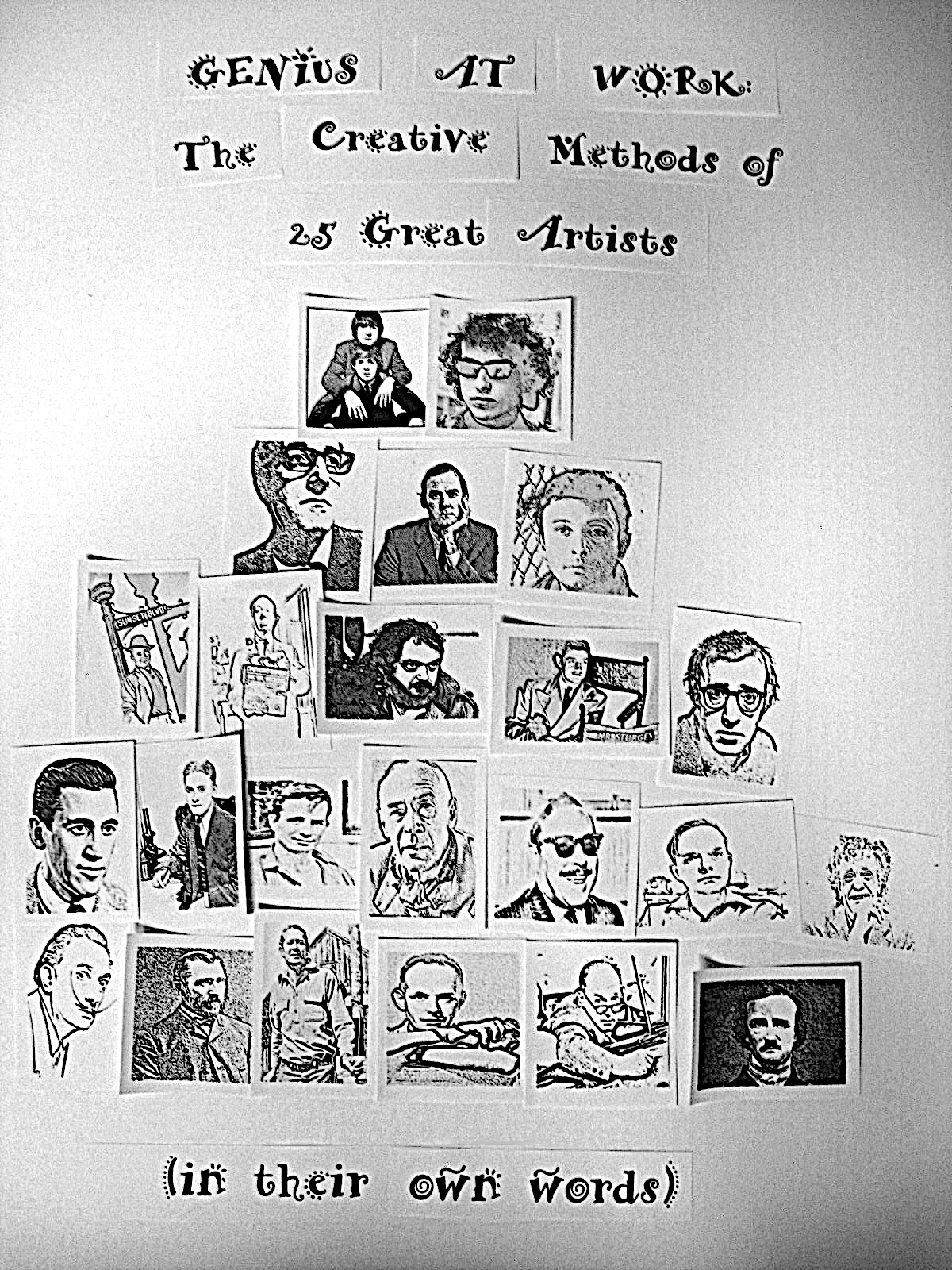 GENIUS AT WORK: The Creative Methods of 25 Great Artists by Christopher ...