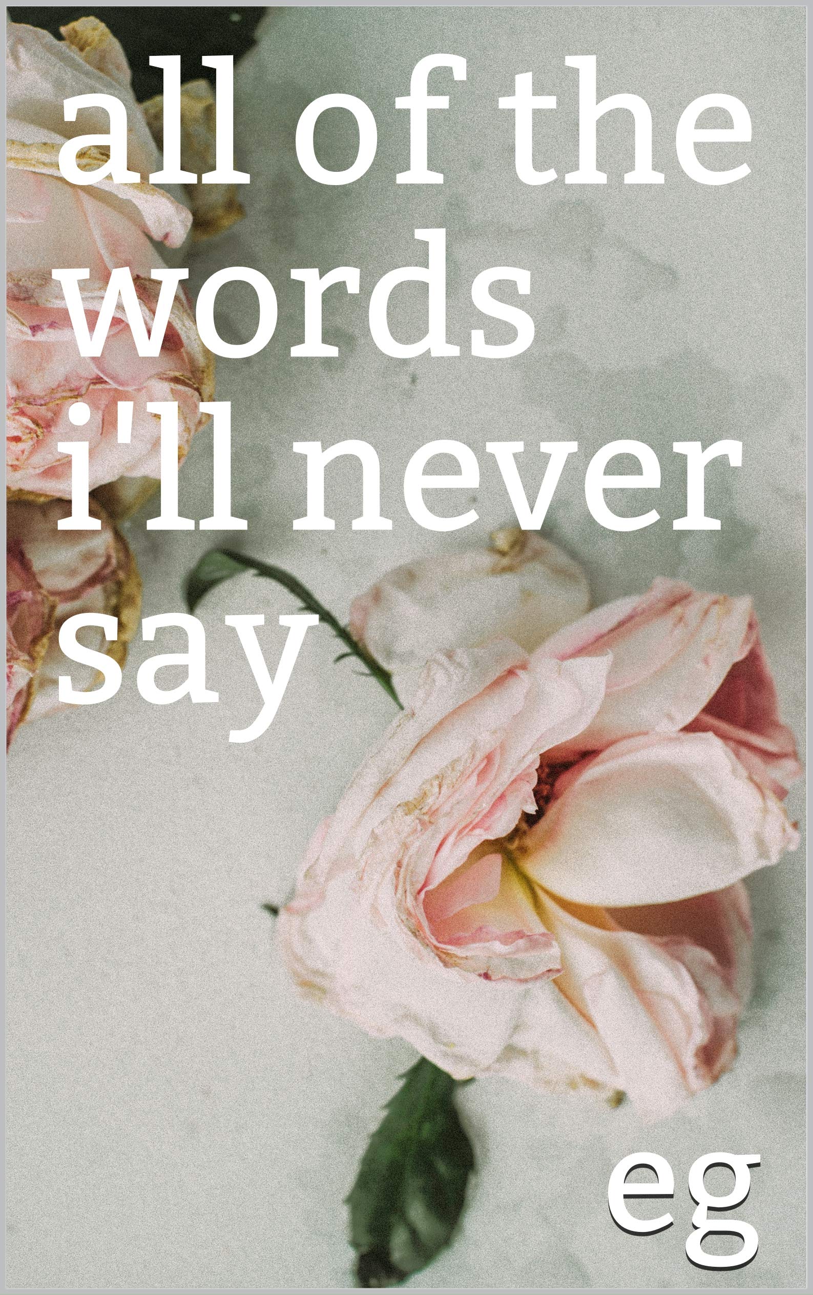 all of the words i'll never say by eg | Goodreads