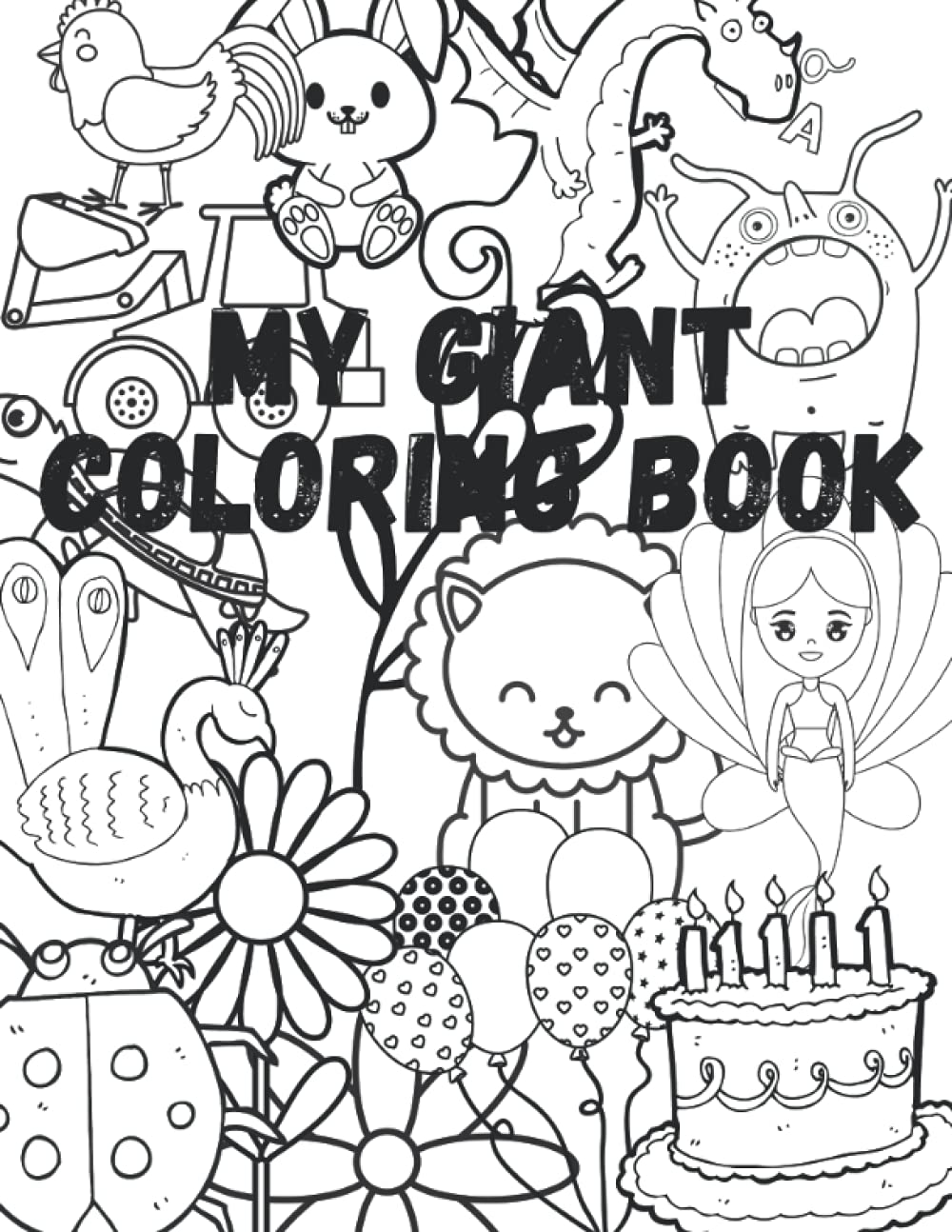 MY GIANT COLORING BOOK (Giant Coloring Books) by S Merritt | Goodreads