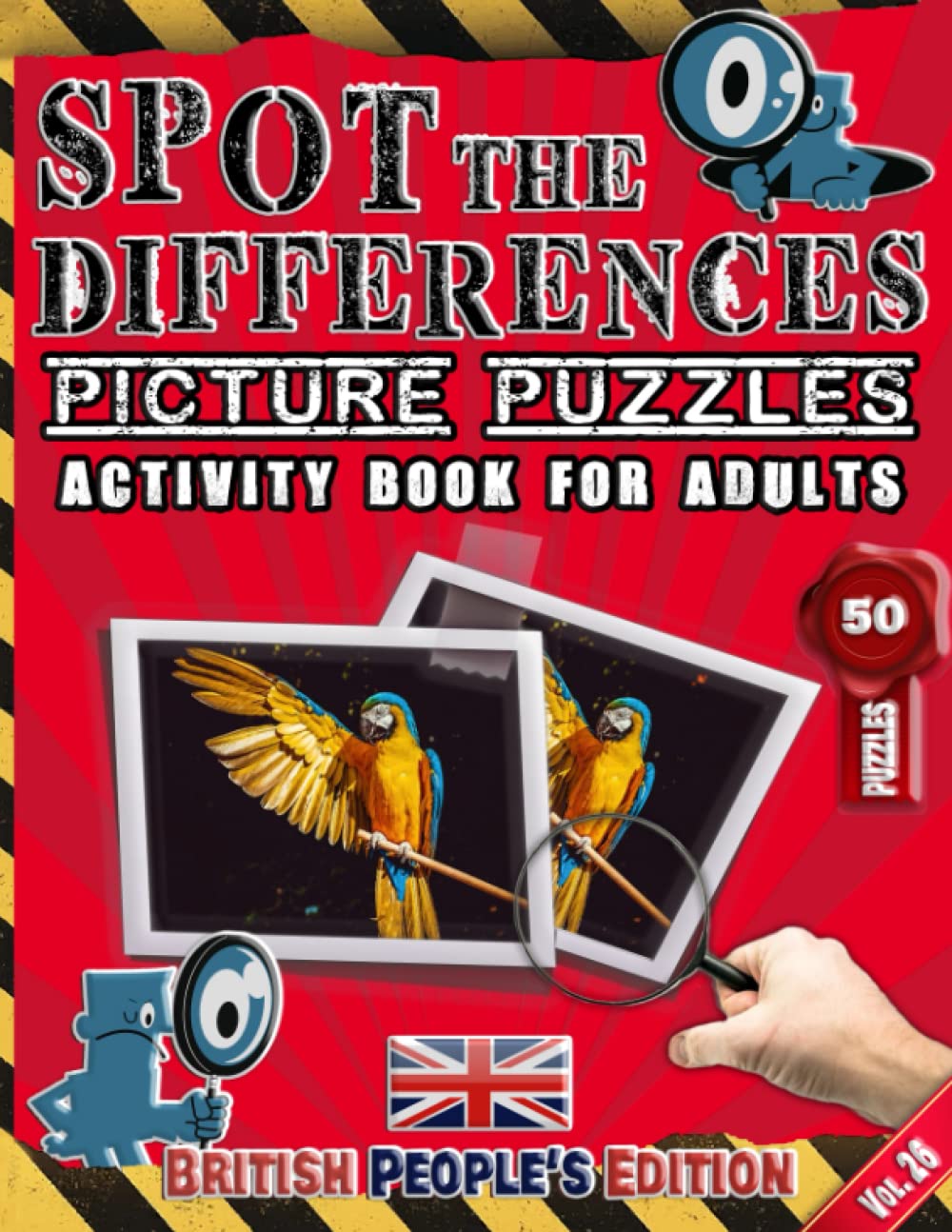 Spot the Differences : Picture Puzzles - Activity Book for Adults ...