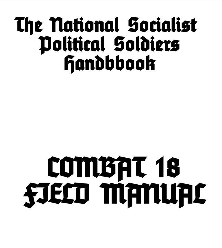 Combat 18 Field Manual by Combat 18 | Goodreads