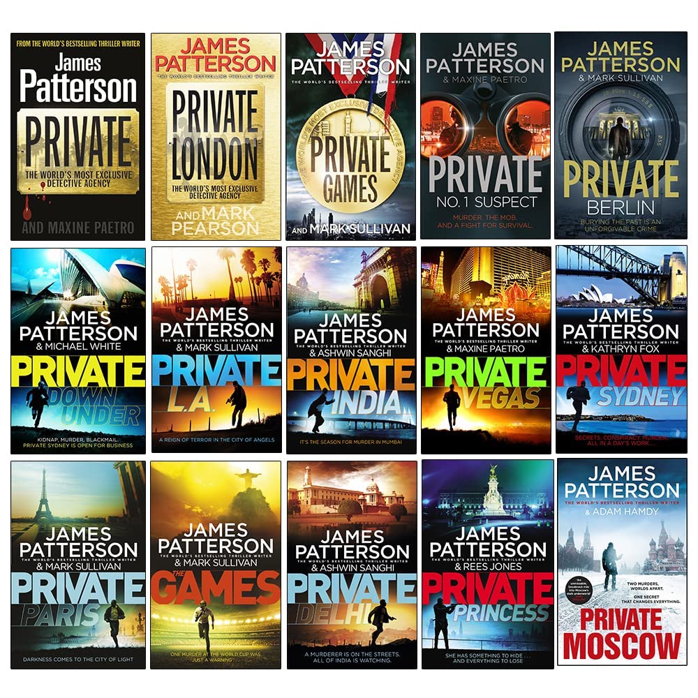 Private Series Books 1 - 15 Collection Set by James Patterson | Goodreads