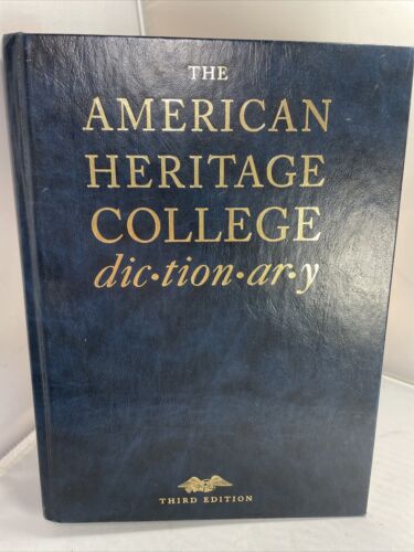 The American Heritage College Dictionary; Third Edition by American ...