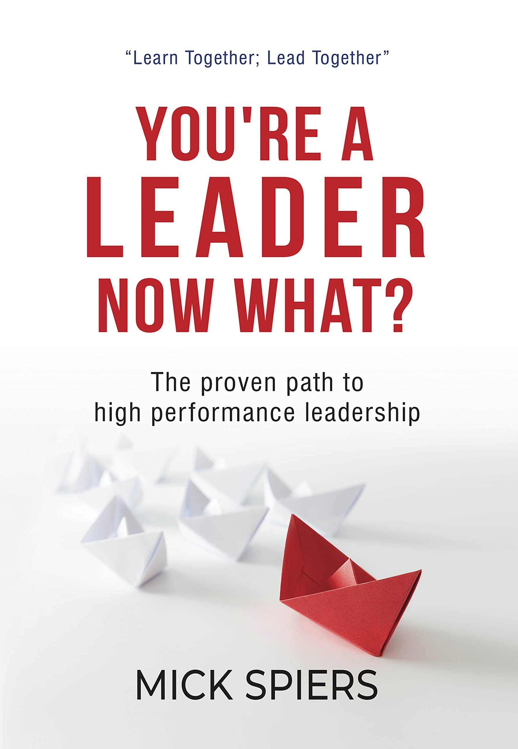 You're A Leader Now What?: The proven path to high performance ...