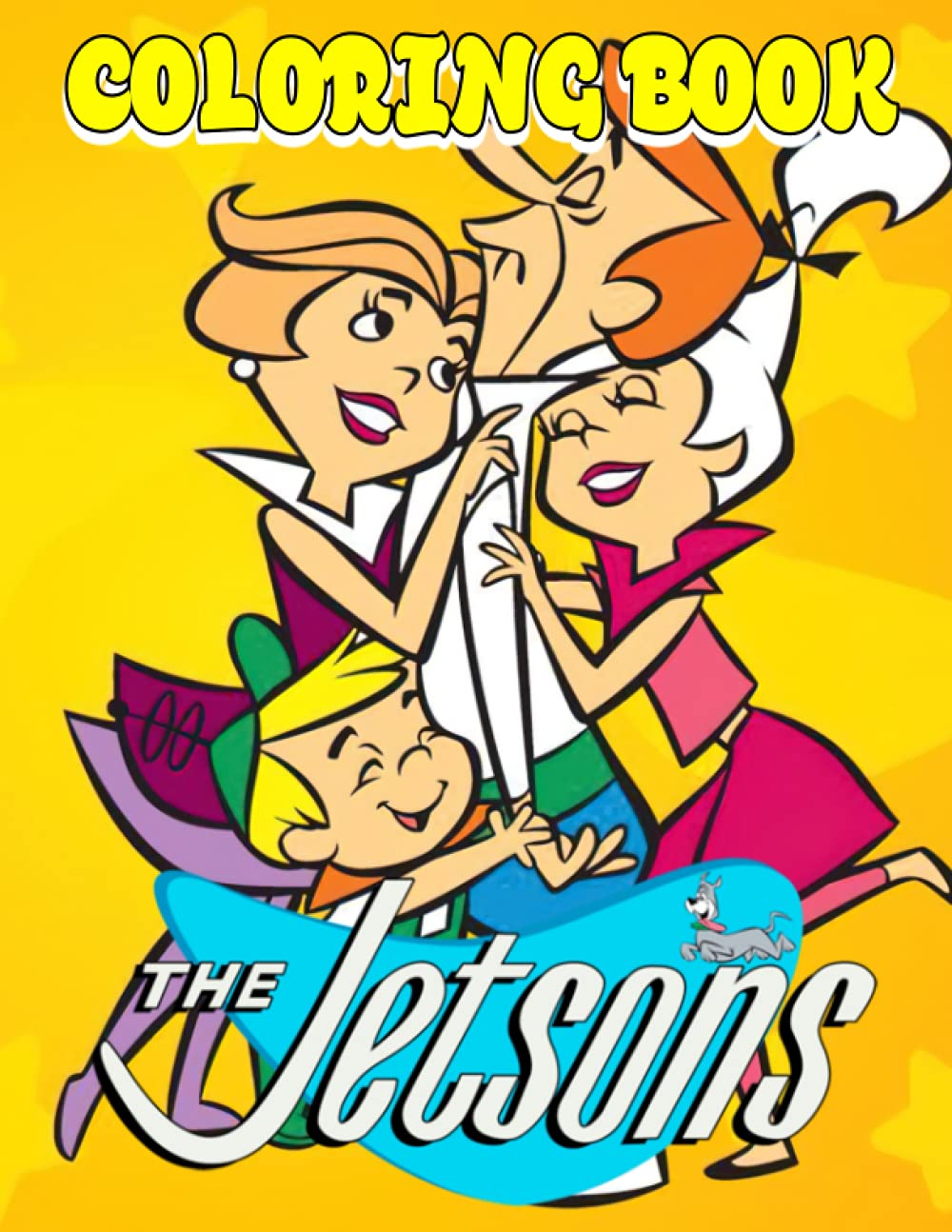 The Jetsons Coloring Book: Jetsons Awesome Jumbo Coloring Books For ...