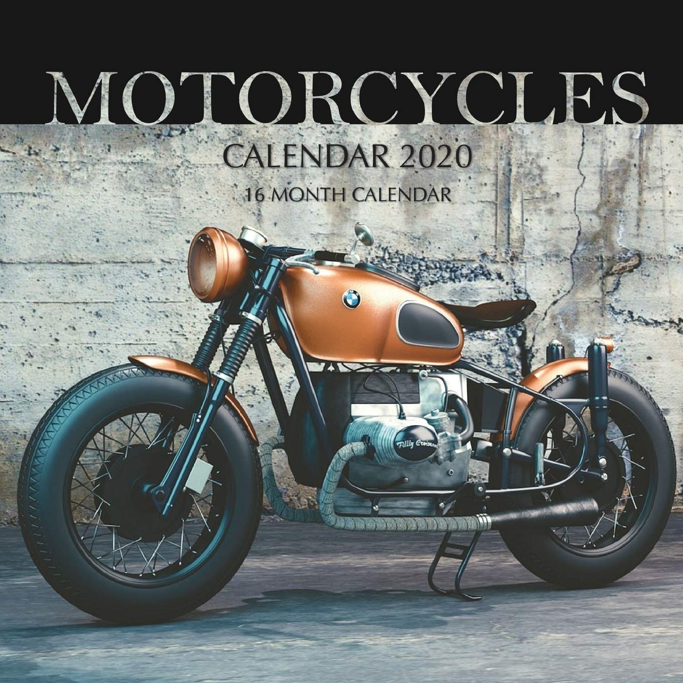 Motorcycles Calendar 2020: 16 Month Calendar by Golden Print | Goodreads