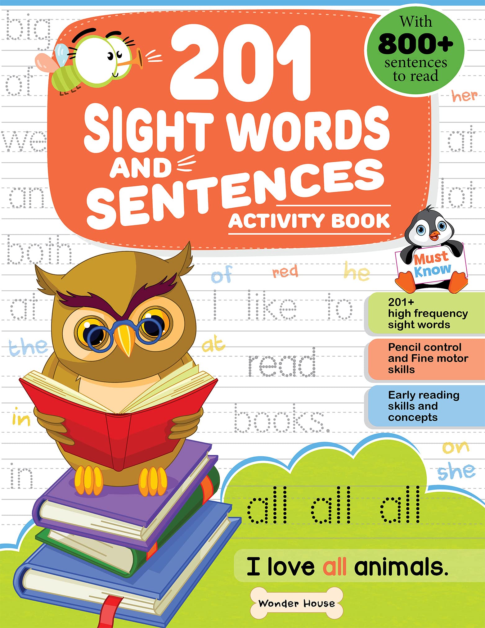 201 Sight Words And Sentence (With 800+ Sentences To Read): Fun ...