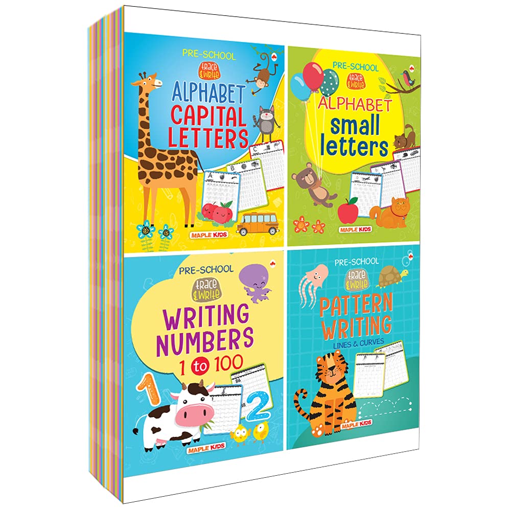 Writing Books for Kids | 3 to 5 Years Old Children | Learn and Practice ...