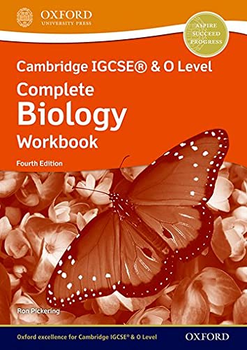 NEW Cambridge IGCSE & O Level Complete Biology: Workbook by Ron ...