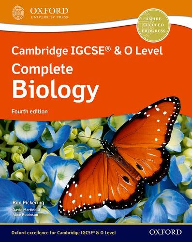 NEW Cambridge IGCSE & O Level Complete Biology: Student Book by Ron ...