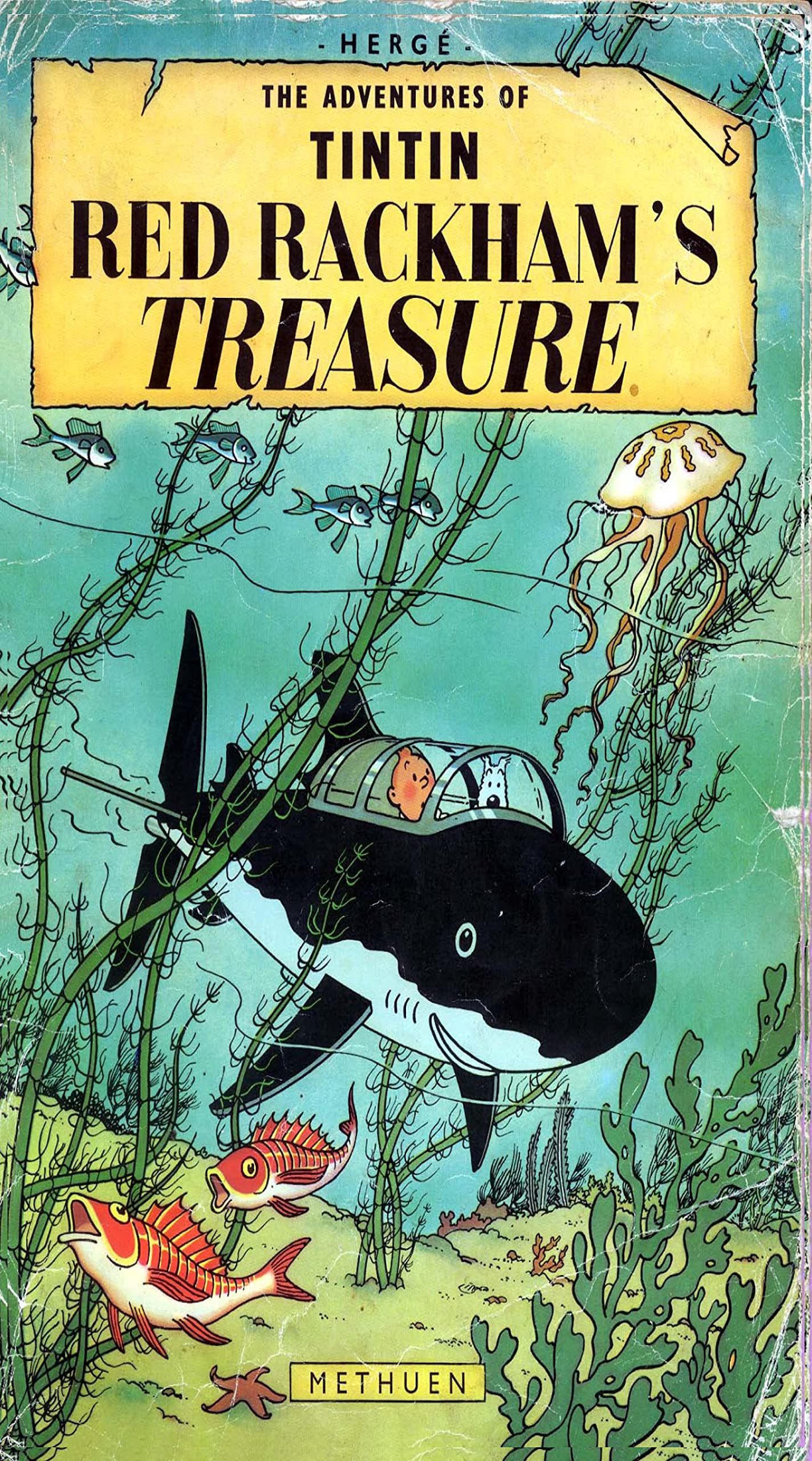 The Adventures Of TinTin (New): Volume 12 Red Rackham'S Treasure by ...