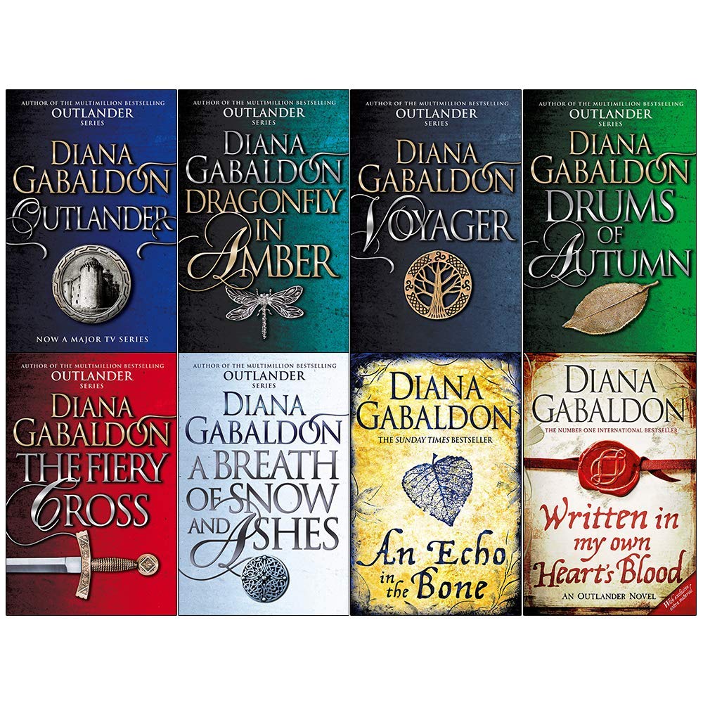 Diana Gabaldon Outlander Series 8 Books Collection Set by Diana ...