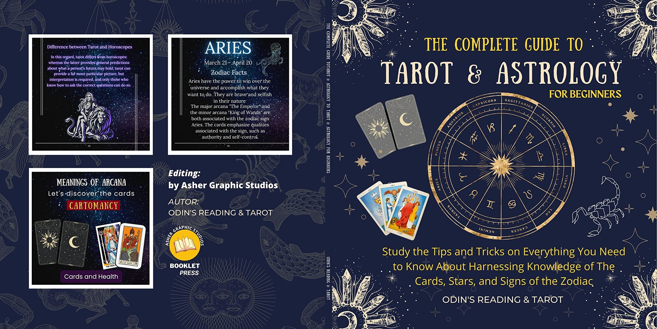 The Complete Guide to Tarot & Astrology For Beginners: Study the Tips ...