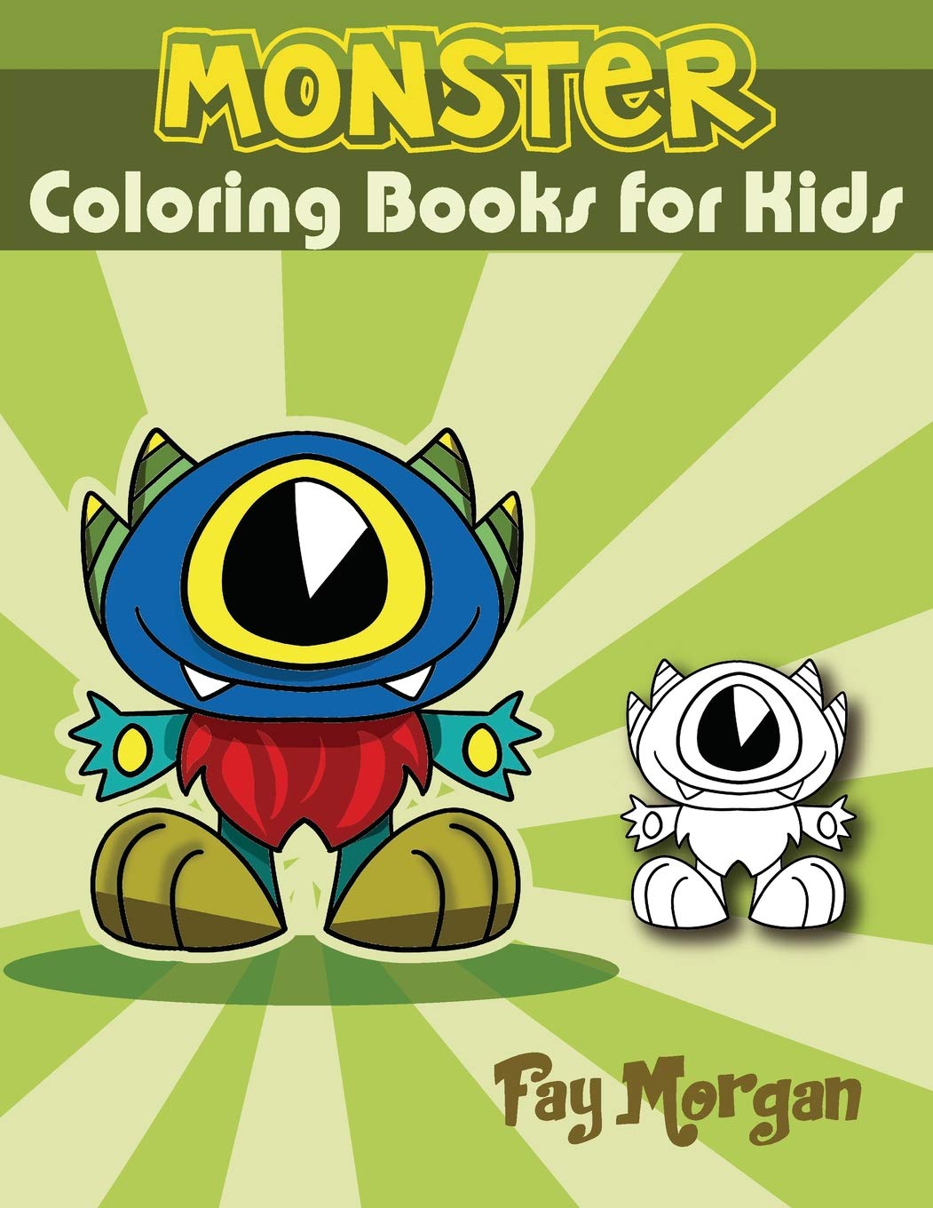 Monster Coloring Books for Kids: Monster coloring book for kids ...