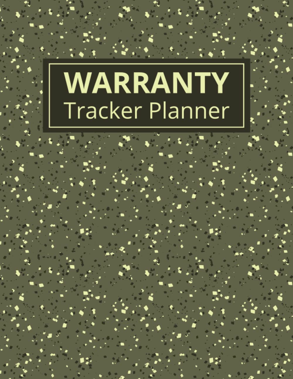 Warranty Tracker Planner: Damaged Device Tracking Record Books Great ...