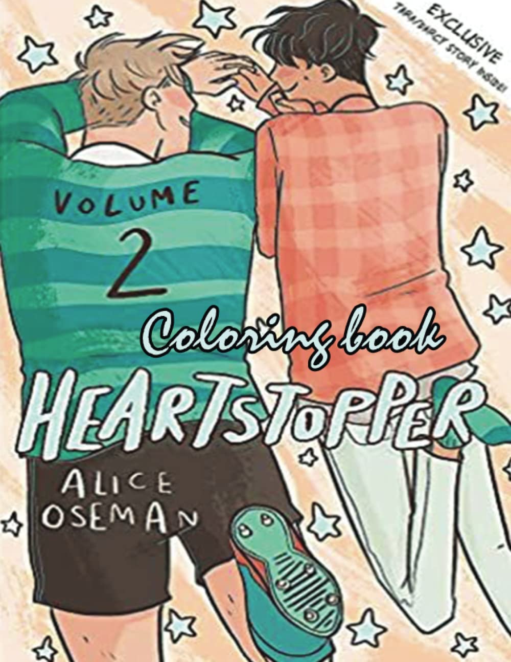Heartstopper Coloring Book: (2022 Edition) Challenging Collection ...
