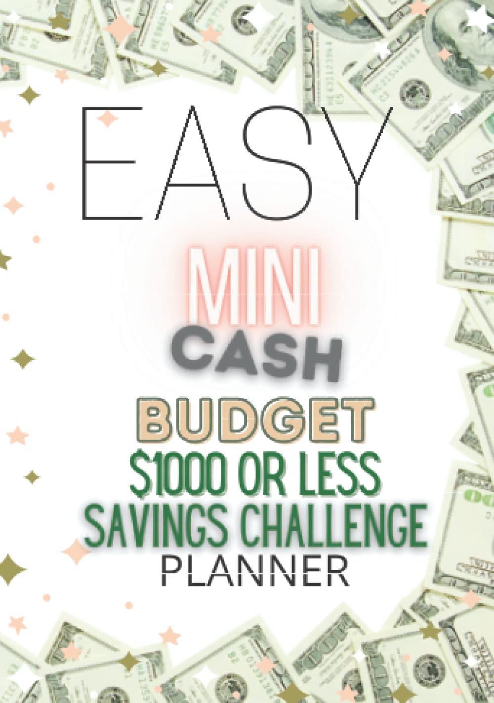 Easy Mini Cash Budget $1000 or Less Savings Challenge Planner by ...