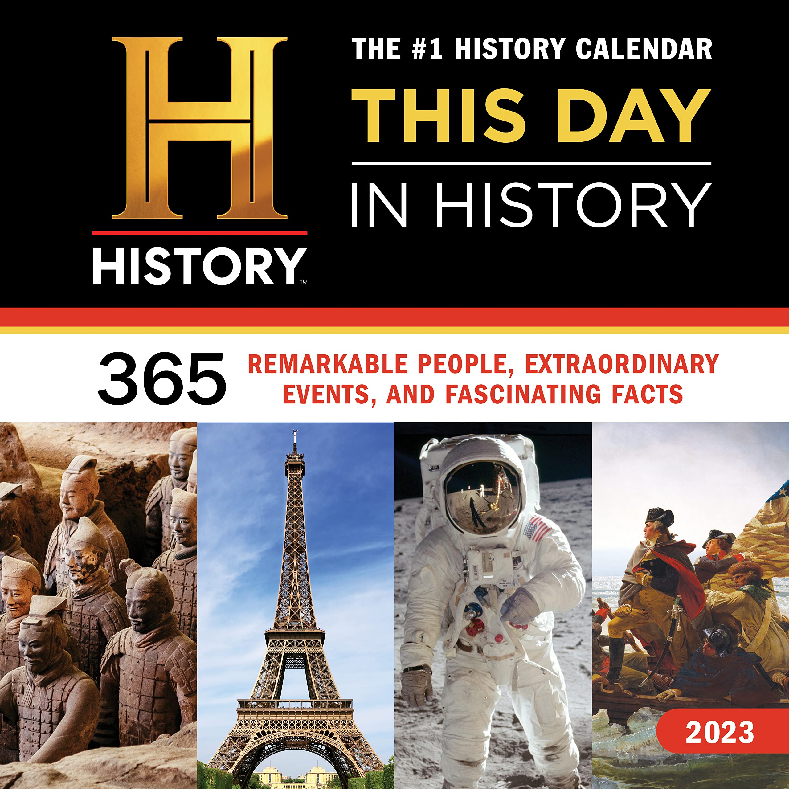 2023 History Channel This Day In History Wall Calendar 365 Remarkable