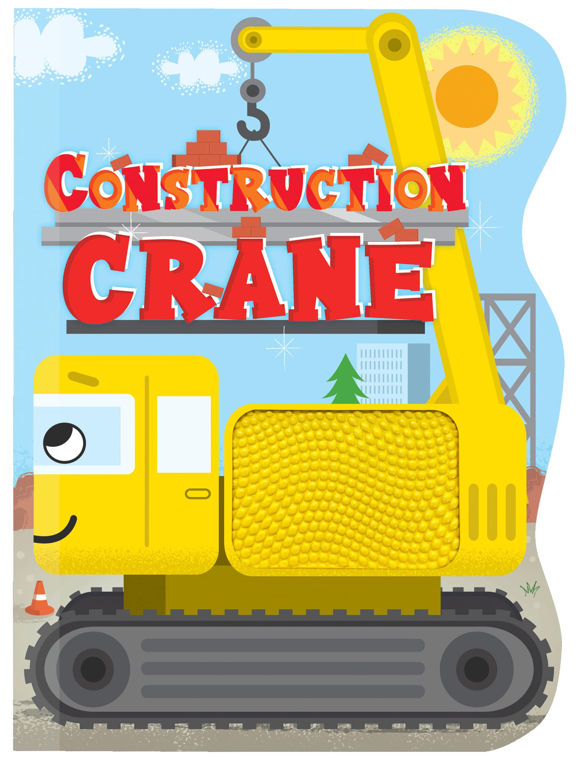 Construction Crane - Touch and Feel Board Book - Sensory Board Book by ...
