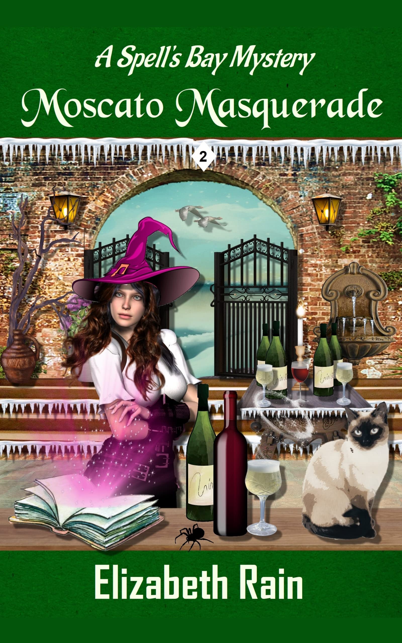 Moscato Masquerade (Spell's Bay Mysteries, #2) by Elizabeth Rain ...