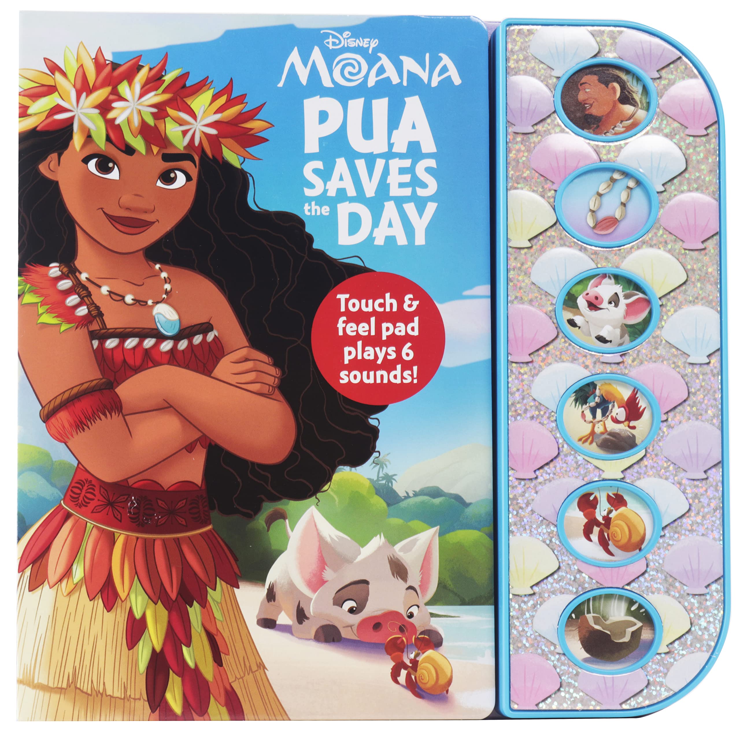 Disney Moana: Pua Saves the Day Sound Book by Phoenix International ...