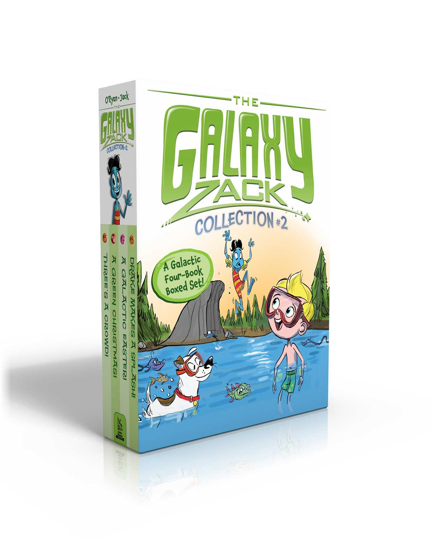 The Galaxy Zack Collection #2 (Boxed Set): Three's a Crowd!; A Green ...