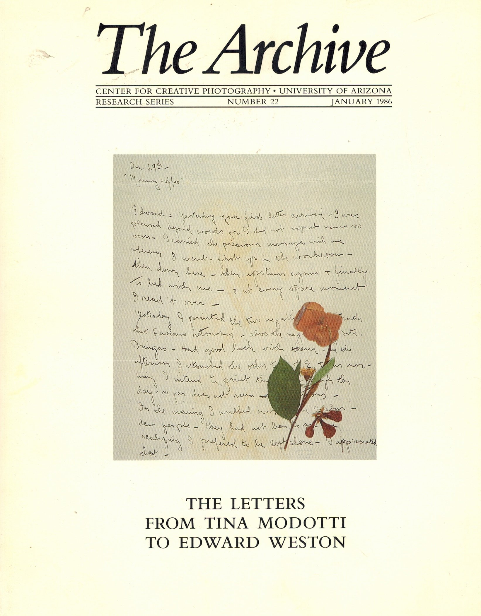 The Letters from Tina Modotti to Edward Weston by Amy Stark | Goodreads