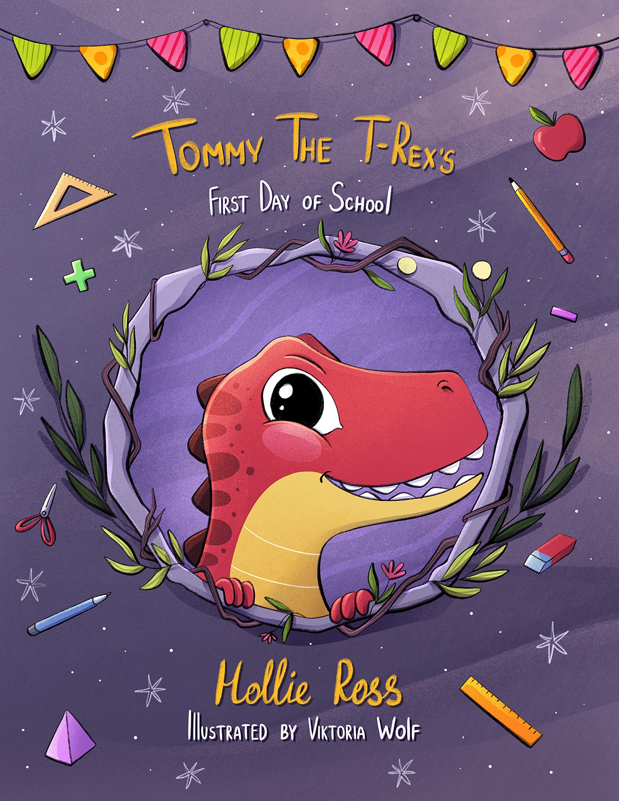 Tommy the T-Rex's First Day of School: Reading Book For Kids Ages 4 to ...