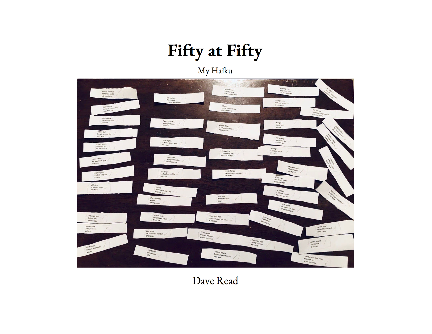 Fifty at Fifty by Dave Read | Goodreads