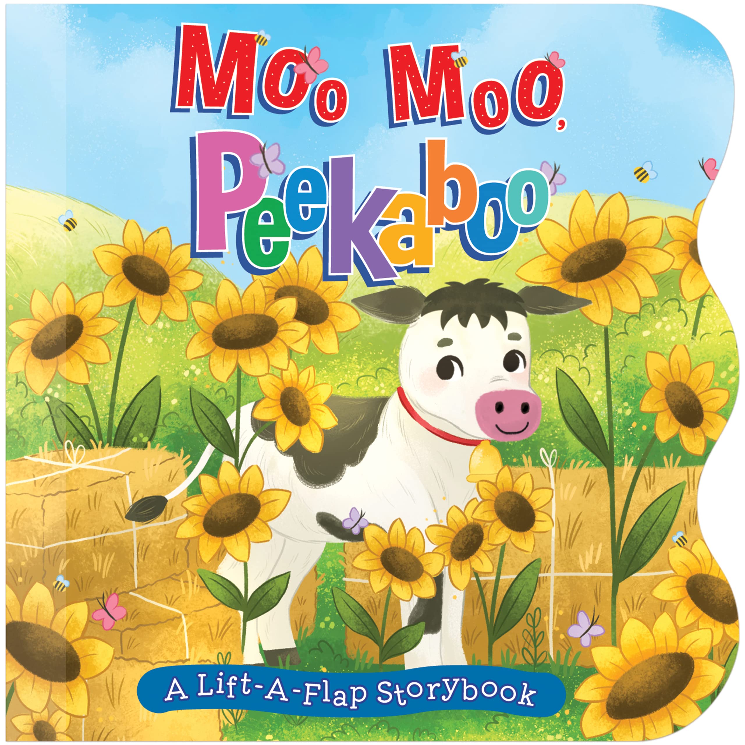 Moo Moo Peekaboo - Chunky Lift the Flap Board Book by Little Hippo ...