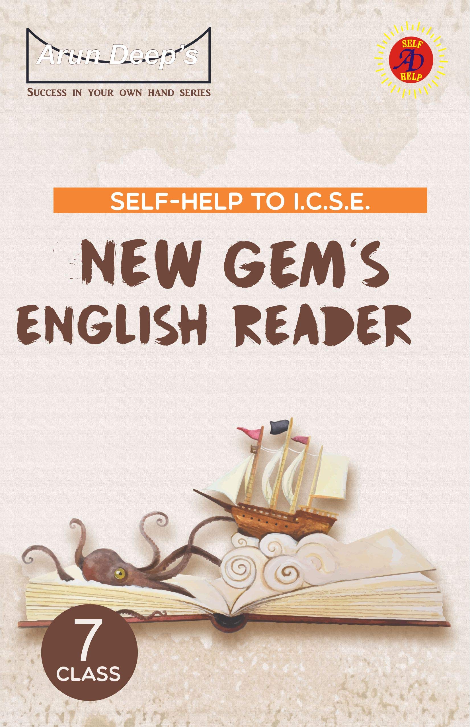 Self-Help to New Gem's English Reader Class 7: For 2021 Examinations by ...