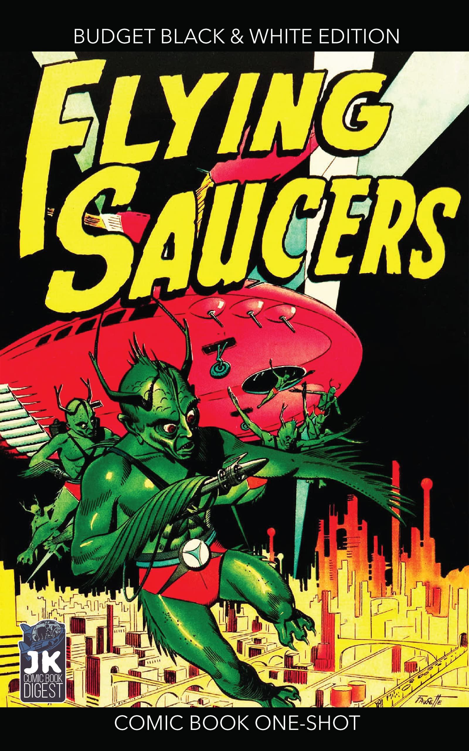 Flying Saucers Comic Book One-Shot: Golden Age Science Fiction by James ...