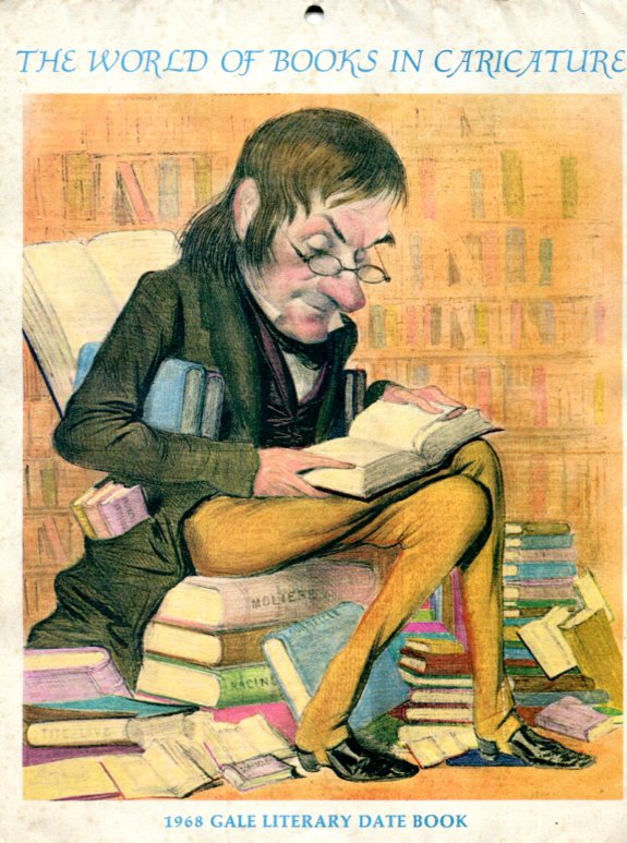 The World of Books in Caricature: 1968 Gale Literary Date Book by Gale ...