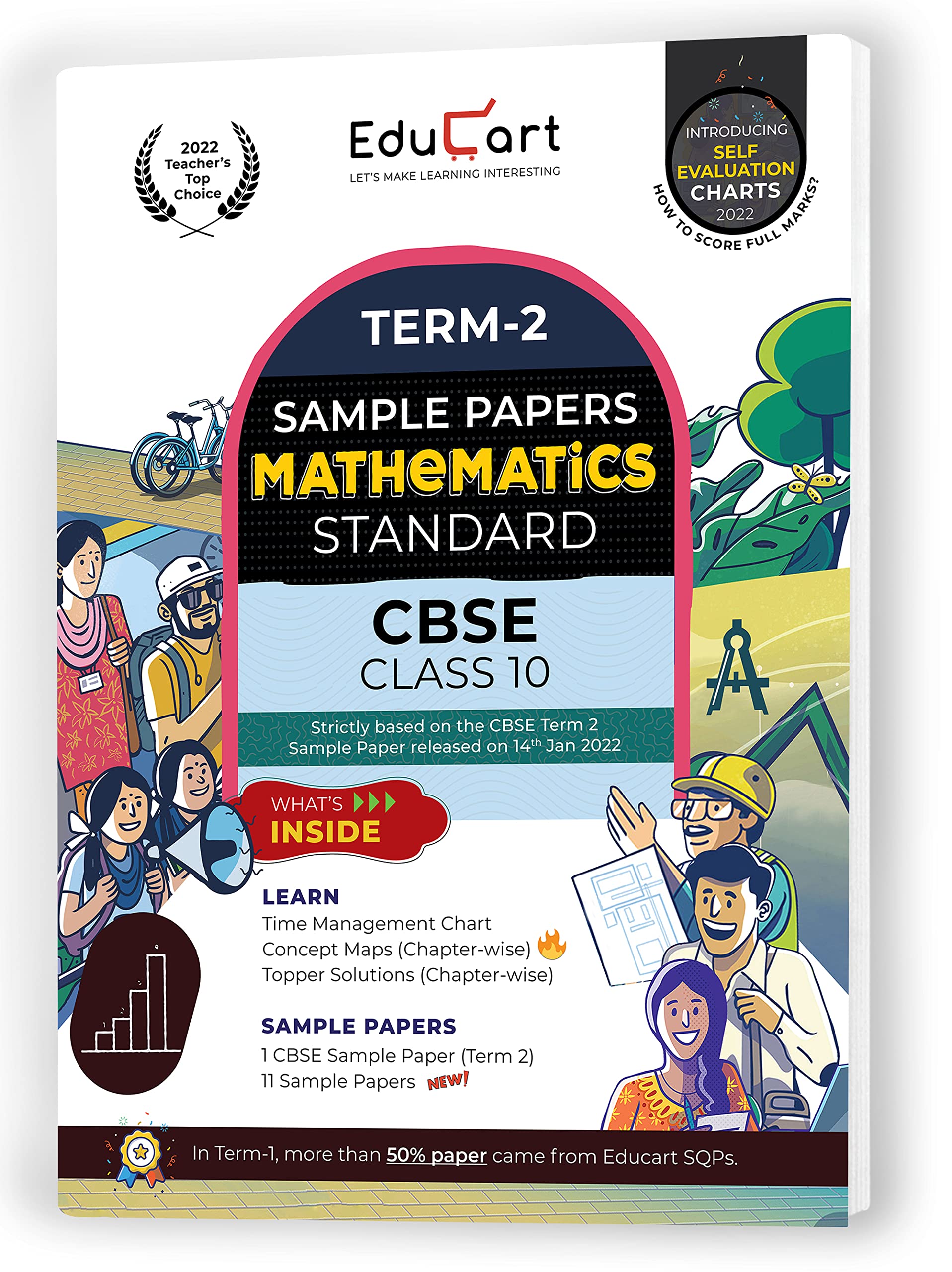 Educart Term 2 Math Standard Class 10 Sample Papers by EduCart | Goodreads
