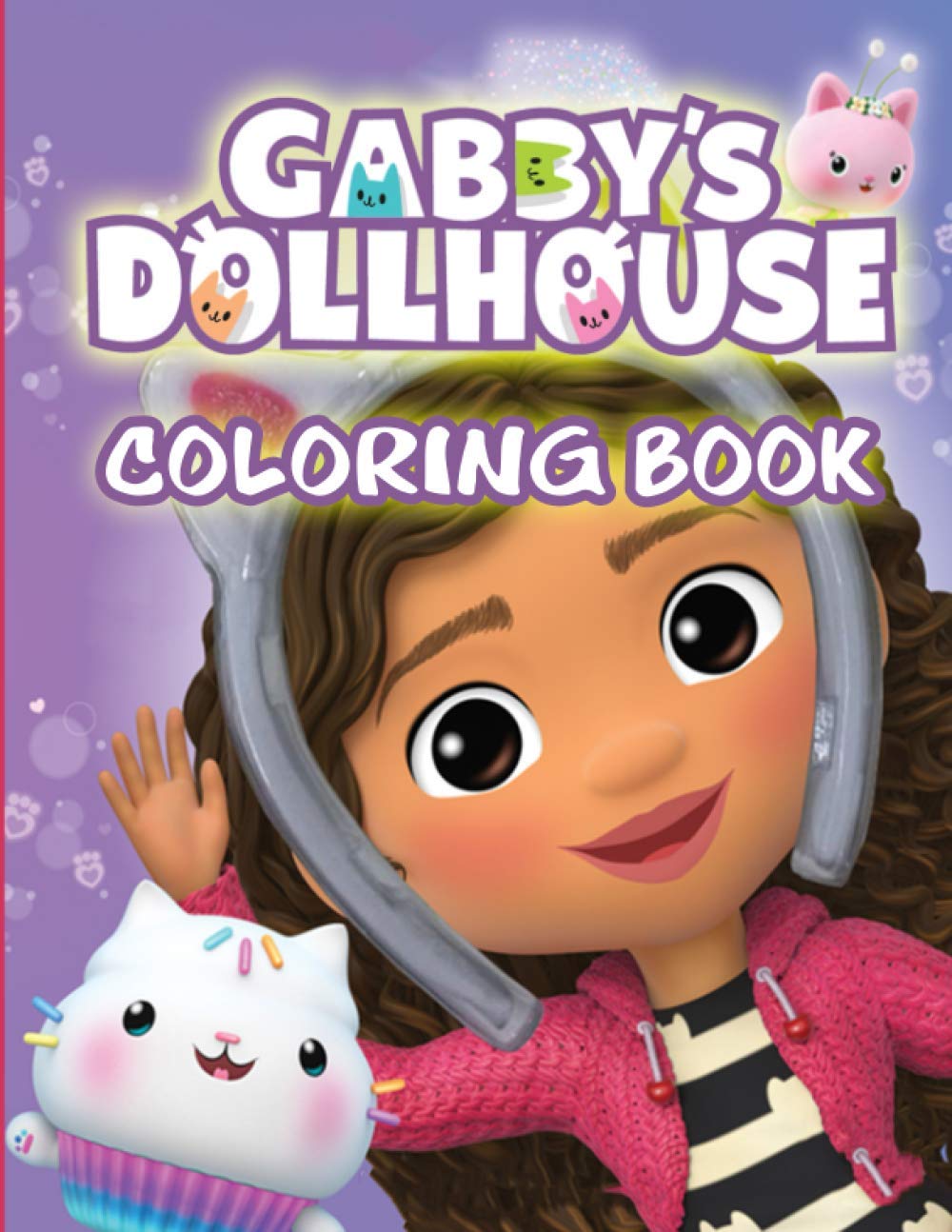 Gabby's Dollhouse Coloring Book: High Quality Gabby's Dollhouse ...