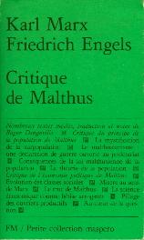 Critique de Malthus by Karl Marx | Goodreads
