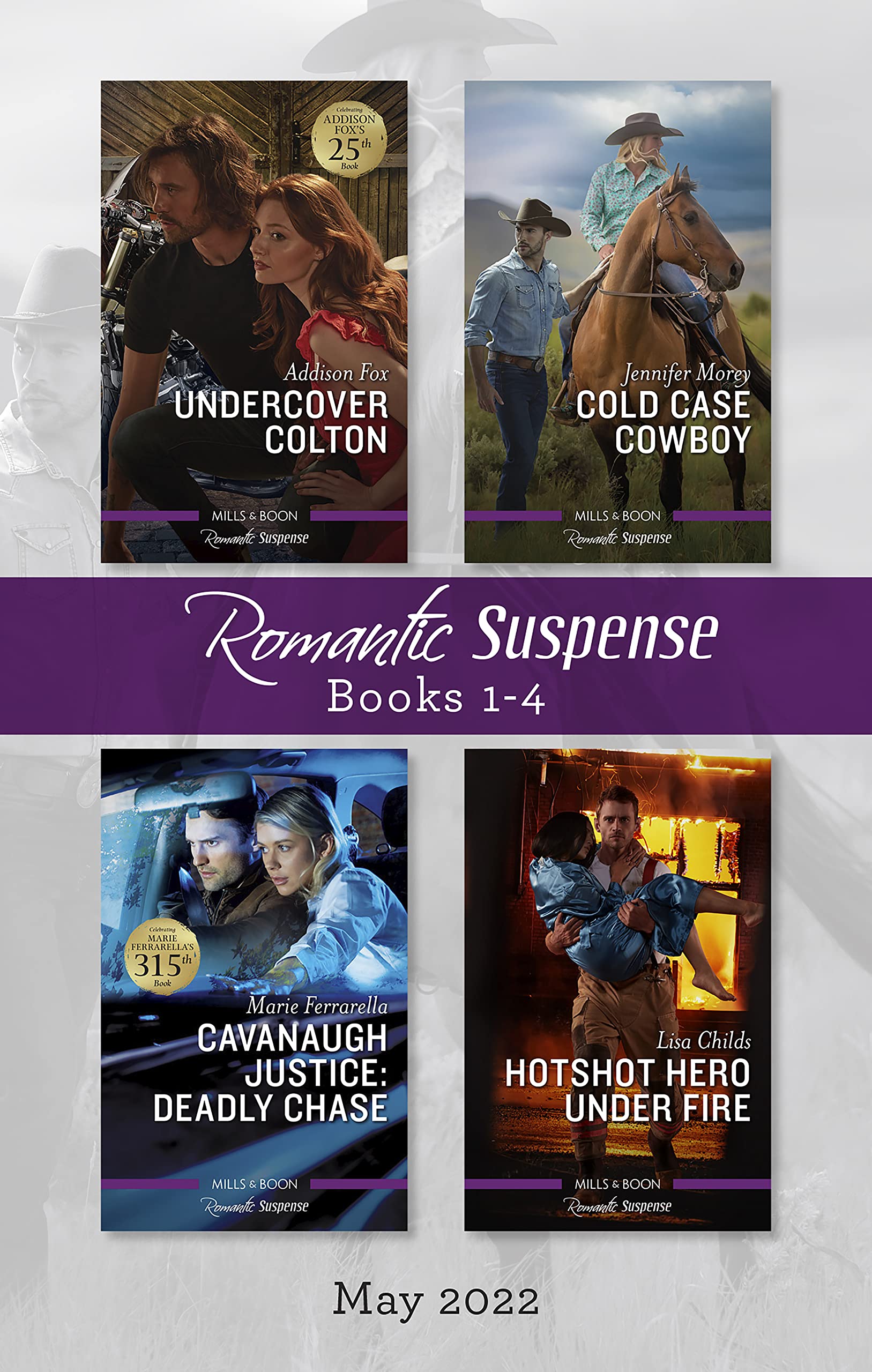 Suspense Box Set May 2022: Undercover Colton/Cold Case Cowboy/Cavanaugh Justice: Deadly Chase ...