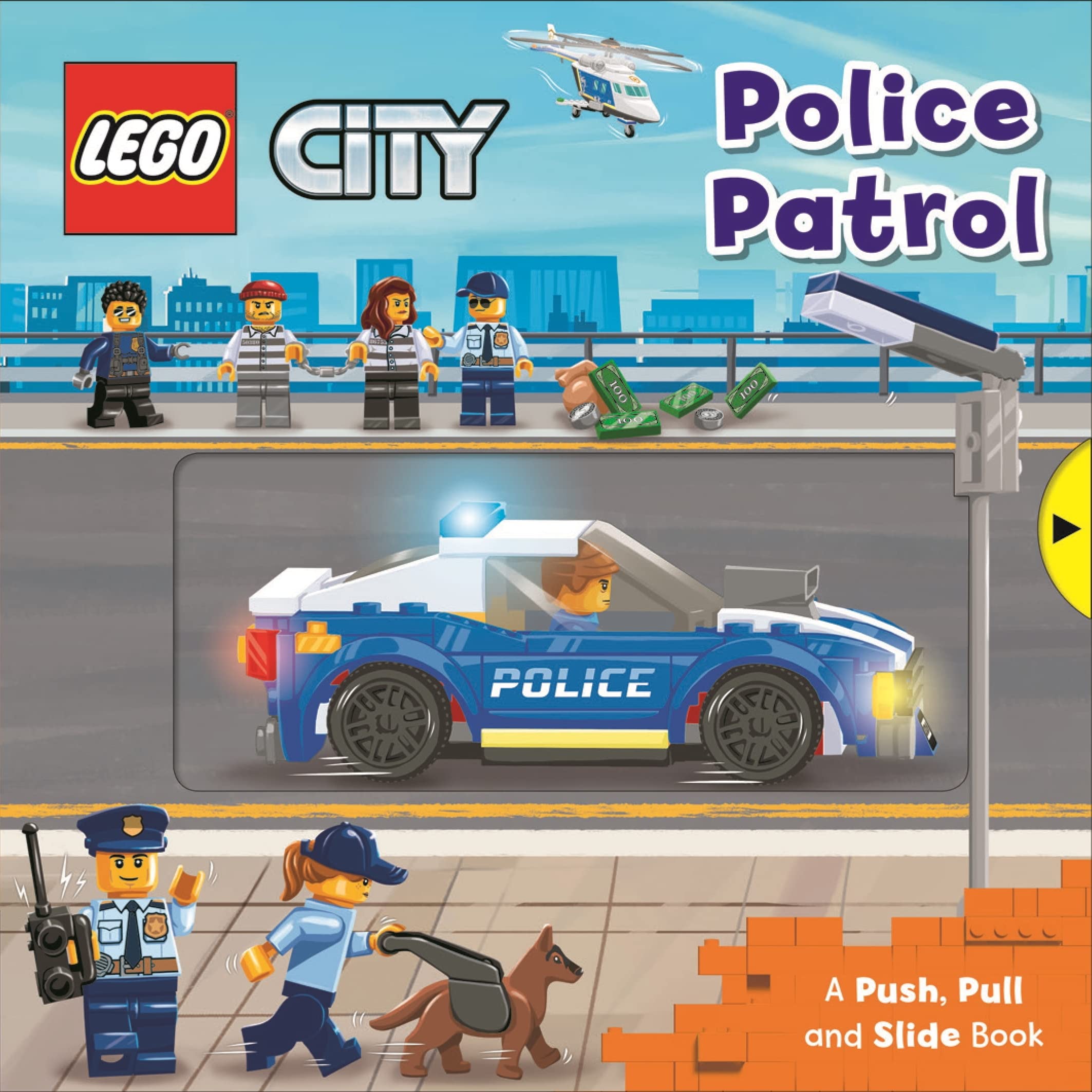 LEGO® City. Police Patrol: A Push, Pull and Slide Book by Ameet Studio ...