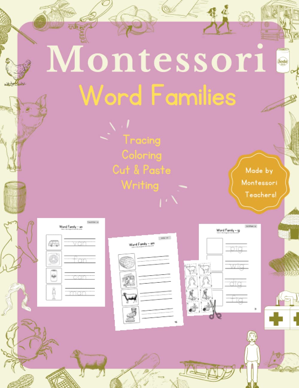 montessori-language-workbook-word-families-cvc-words-phonics-reading