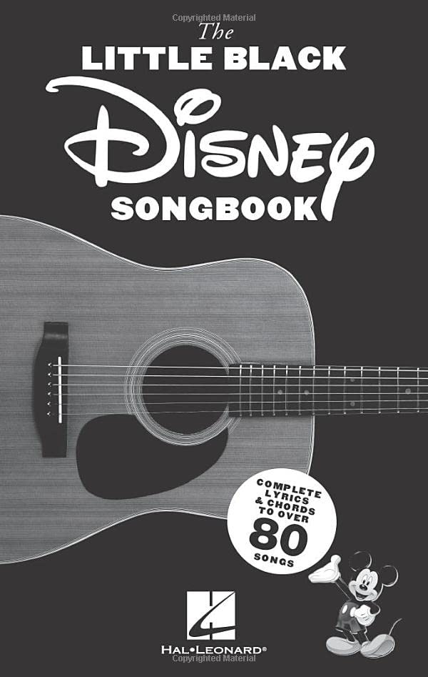 The Little Black Disney Songbook: Complete Lyrics & Guitar Chords to ...