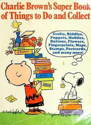 Charlie Brown's Super Book of Things to Do and Collect: Based on the ...